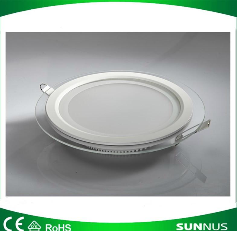Round Glass LED Panel light - SUNNUS (China Manufacturer) - LED ...