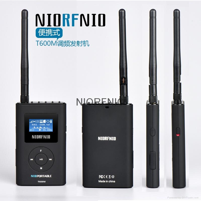 Portable FM Transmitter NIOT600M - NIO－T600M - NIORFNIO (China ...