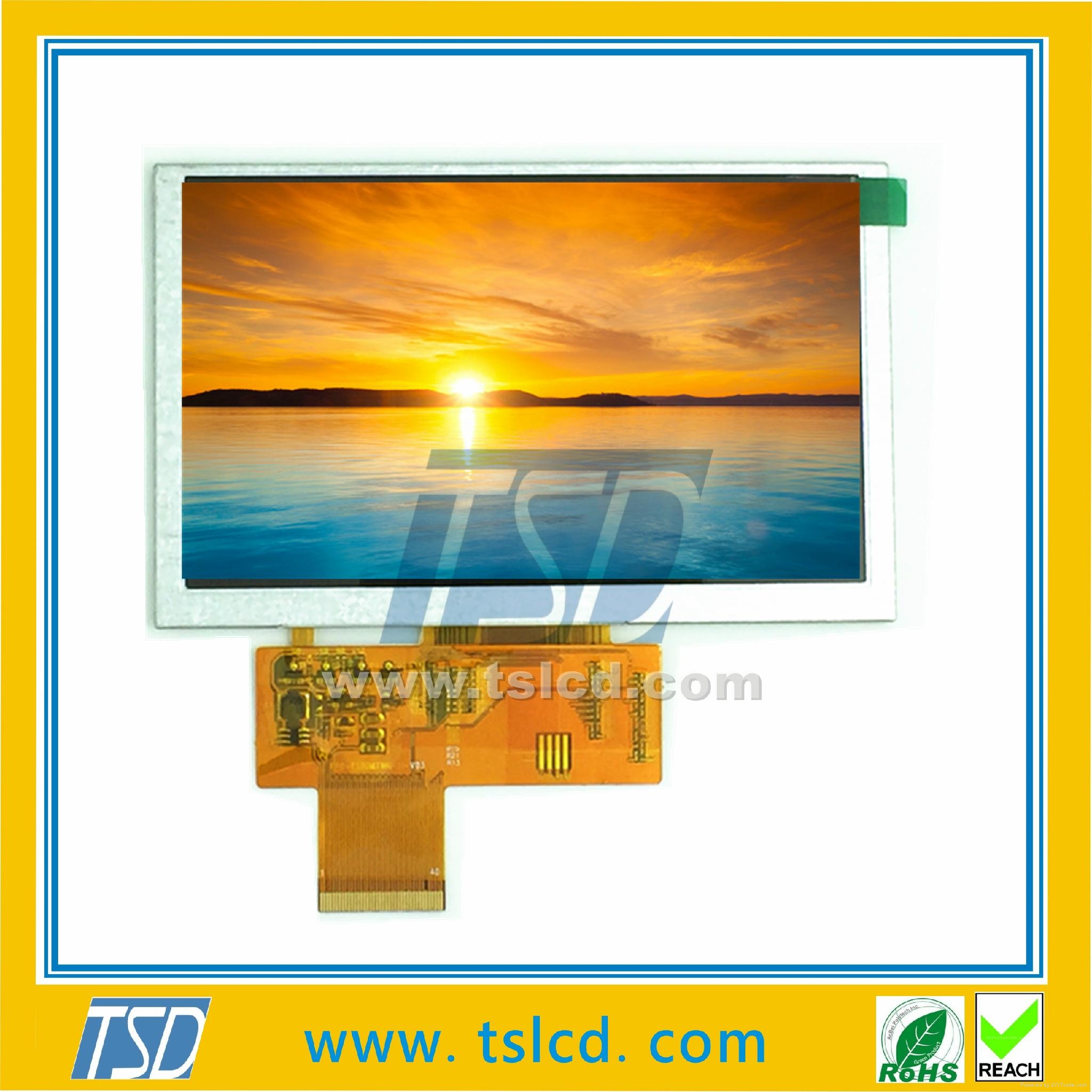 5 inch 800*480 high resolution TFT LCD with touch panel LCD display - TST50WV05AR - TSD (China ...
