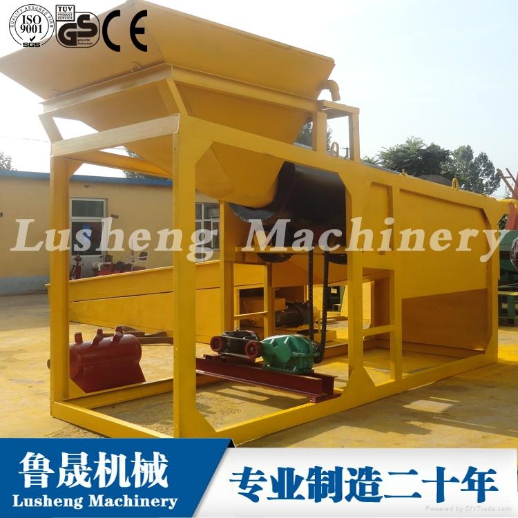 Gold washing plant gold mining machine - LSTR-50 - Lusheng (China ...