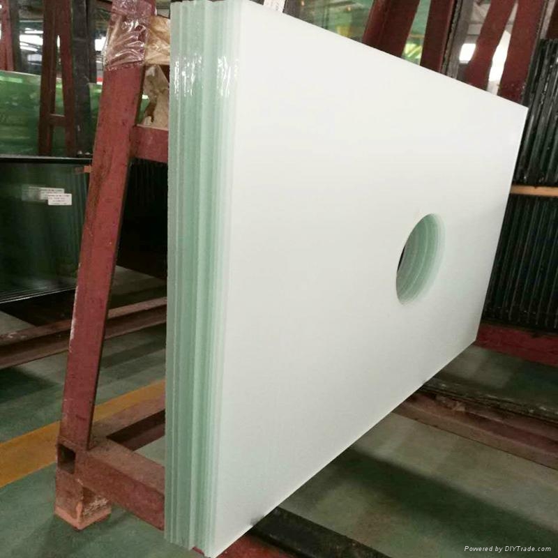 Sandblasted Frosted Tempered Glass Panel Price - Frosted Glass - YD ...