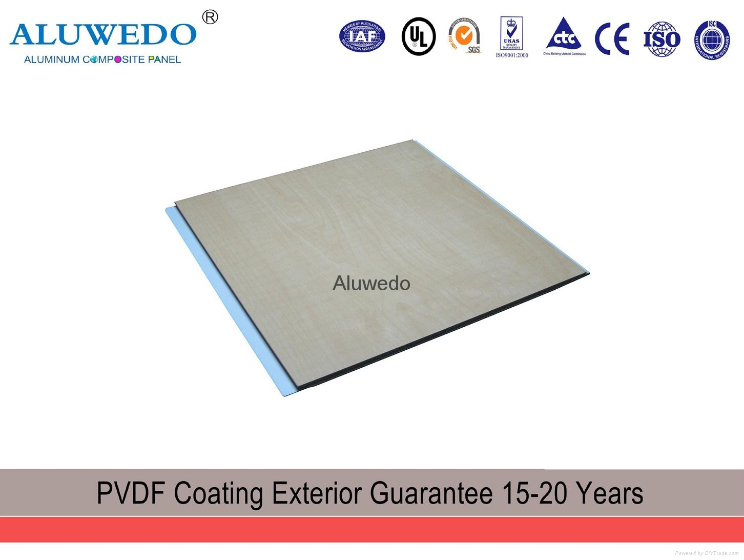 4MM fluoropolymer resins (FEVE) coating ACP high gloss aluminum ...