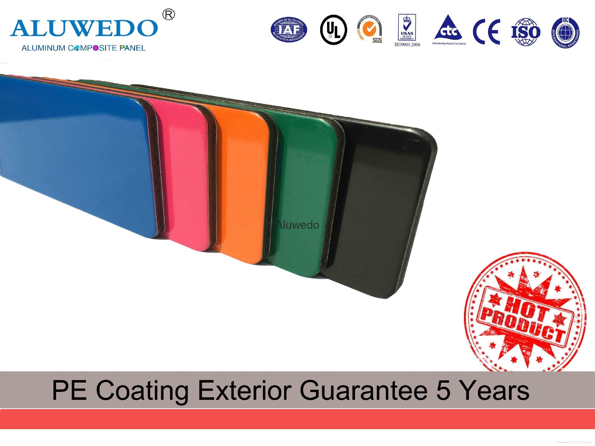 Colors solid finish aluminum composite panel - Aluwedo-DT-015 - Aluwedo ...