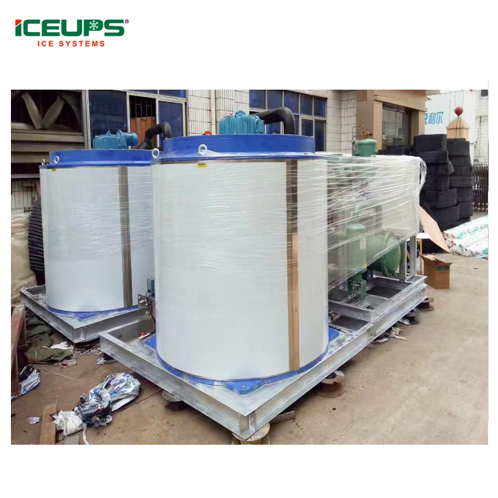 Salt water ice flake machine 5tons - KMS-5T - ICEUPS (China ...