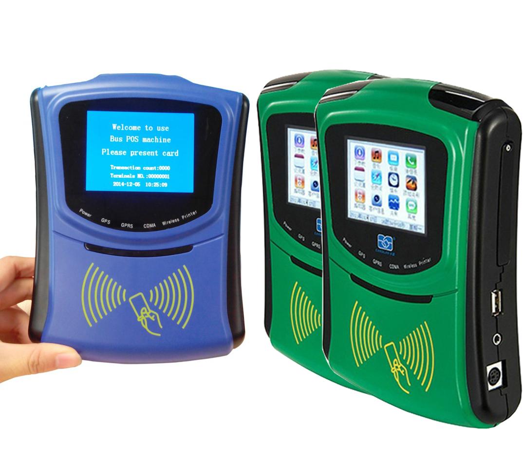 Onboard Contactless Bus Ticket Validator Machine With NFC Reader For ...