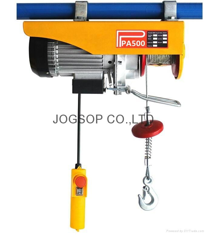 PA Series Mini Hoist Electric Wire Rope Crane - PA500 - OEM (China ...