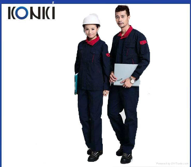 quality work cloth manufacturer China breathable gray blue unisex ...