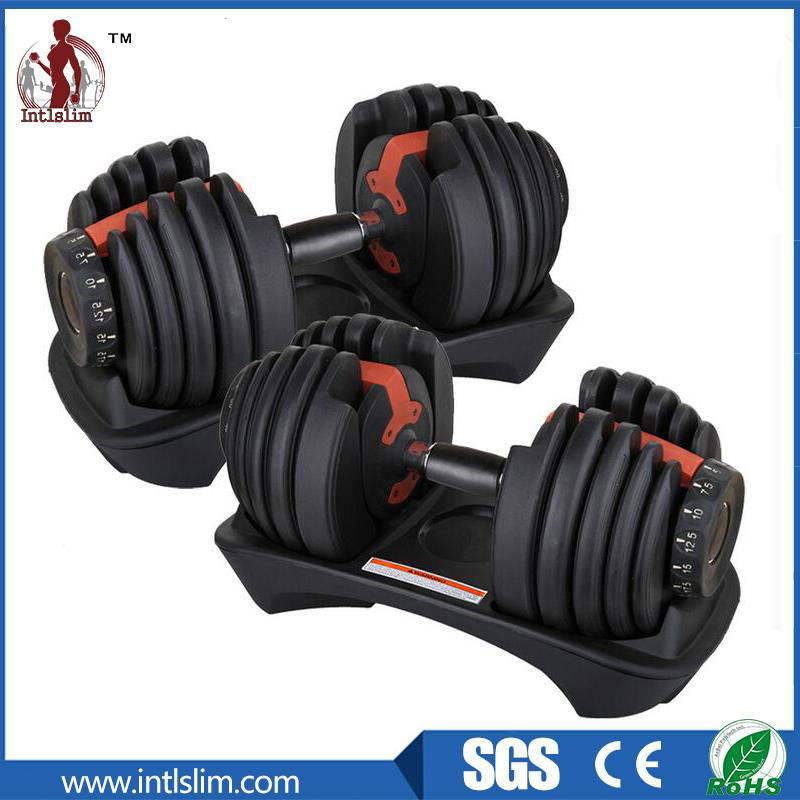 Automatic Adjustable Dumbbell Supplier - SLD-09 - intlslim (China ...