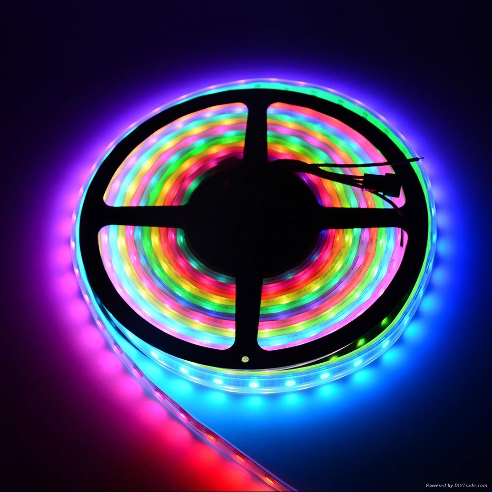 Jercio Individually addressable 74leds/m SK6812-W Flexible LED strip ...