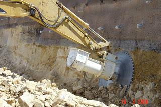 excavator diamond rock saw rock cutter machine - D2S/80 - DELI (China ...