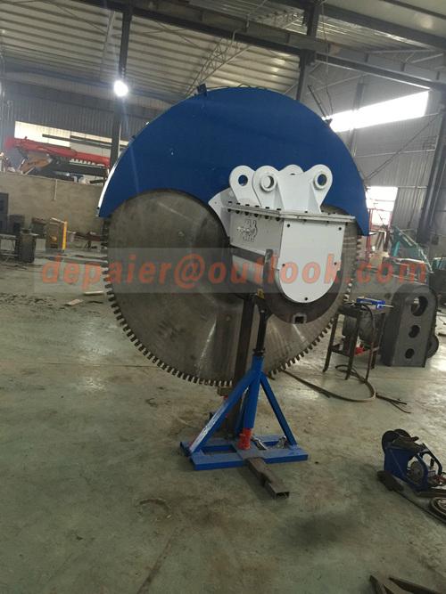 excavator diamond rock saw rock cutting machine - D2S/100 - DELI (China ...