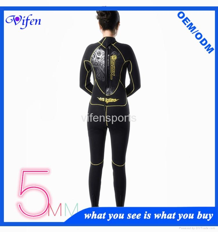 cold water suit 5mm fleece nylon women custom wetsuits scuba diving ...