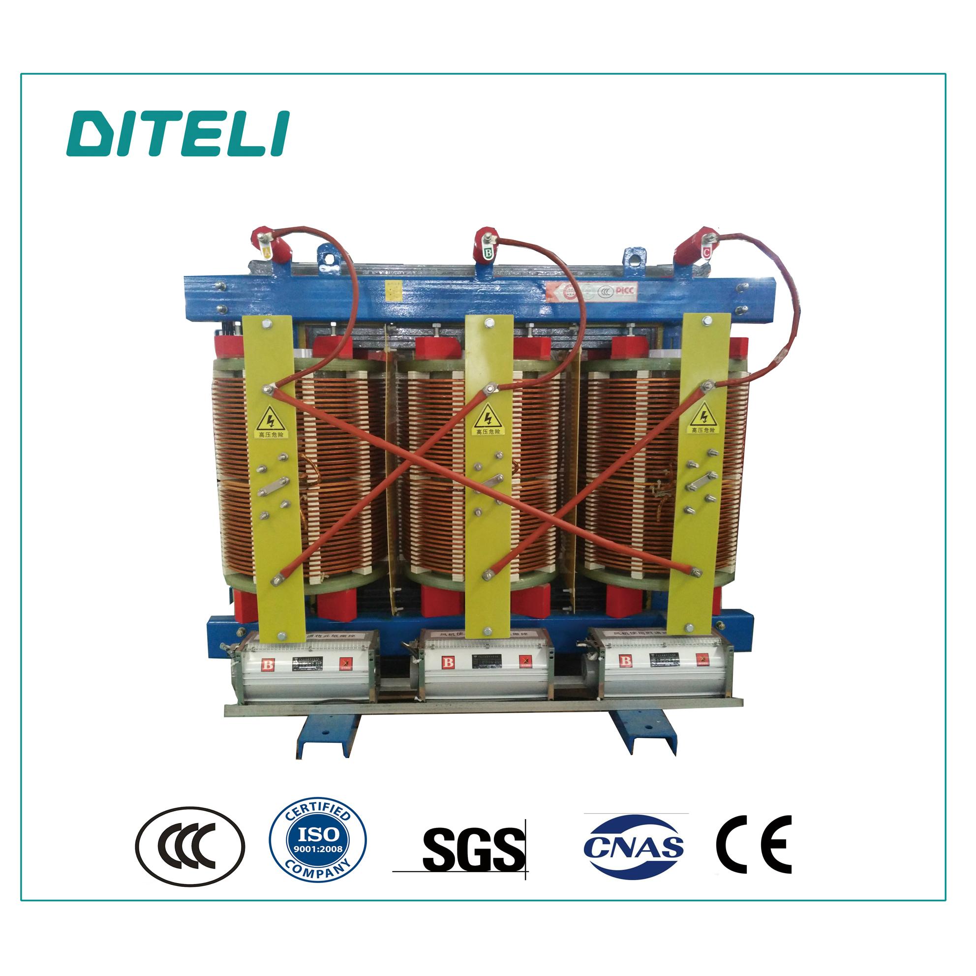 Pad mounted 11kv open dry type transformer toroidal coil type (China ...