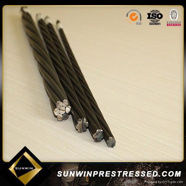 Construction Material Unbonded PC Strand 12.7mm - SW (China ...
