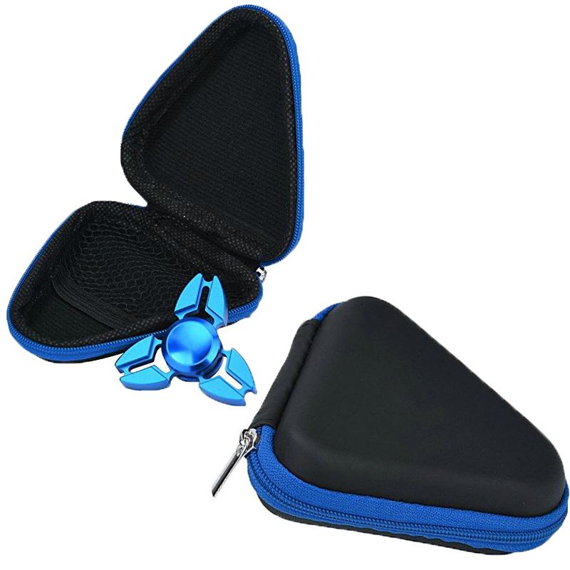 Fidget Hand Spinner Triangle Finger Toy Bag Box Case - 11TC007BU - OEM ...