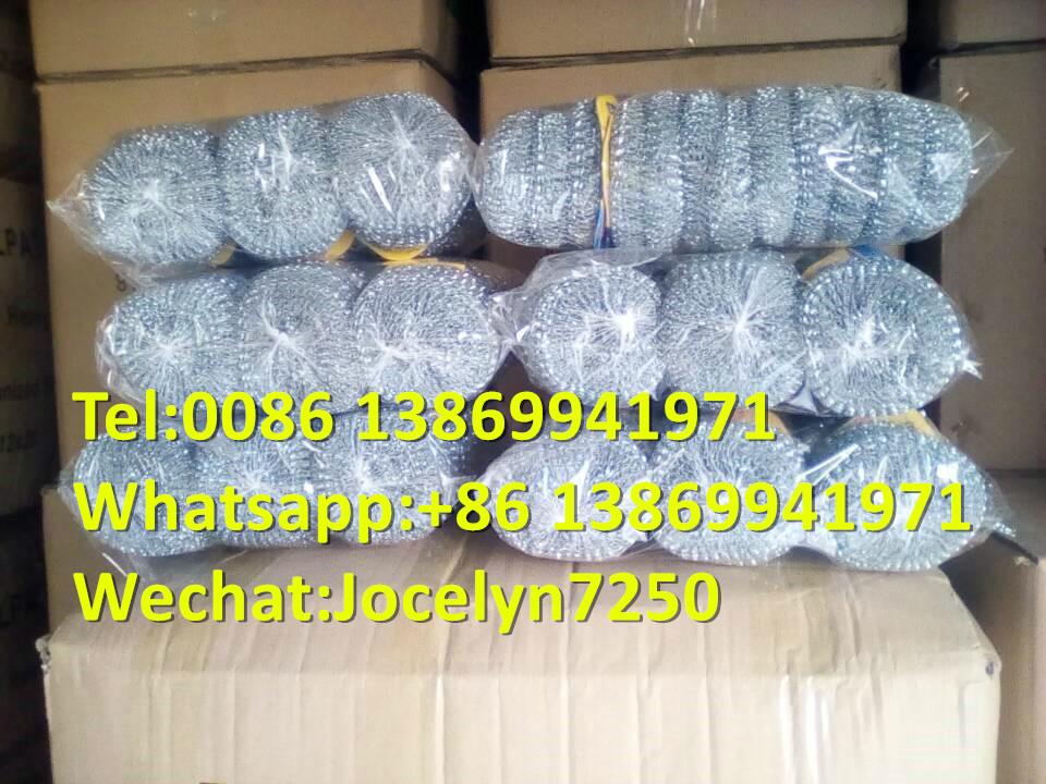 Galvanized wire mesh scourer scrubber sponge - XML-04 - XML (China ...