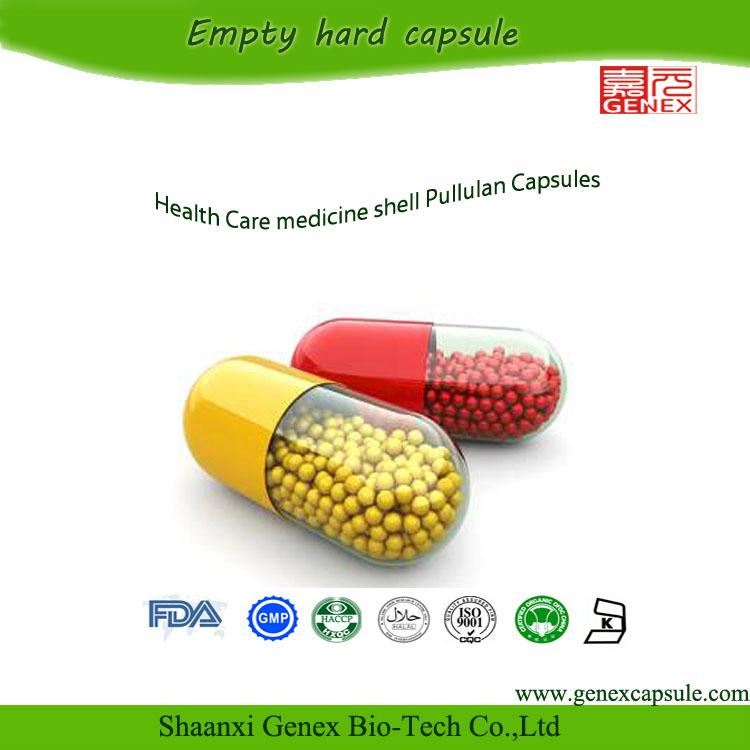 Empty Hard Capsule Pullulan Capsule shell - 00#, 0#, 1#, 2# - Genex ...