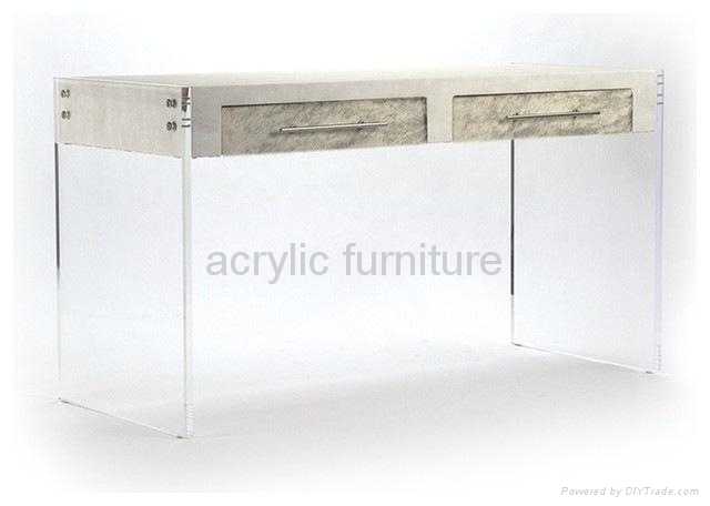 Acrylic desk acrylic table acrylic dressing table acrylic furniture ...