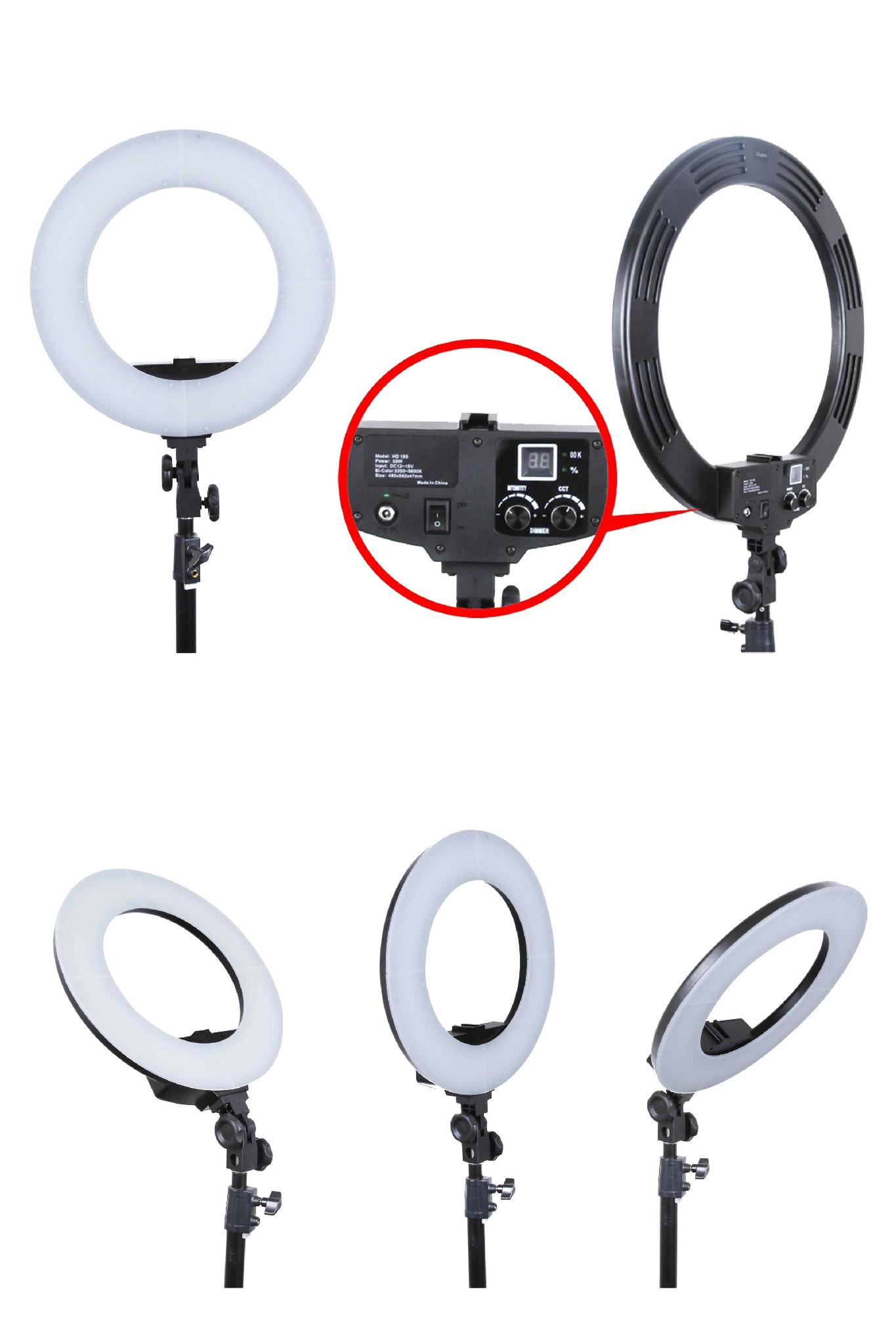 New Arrival LED Continuous Portable Electrics Ring Light for photo and ...