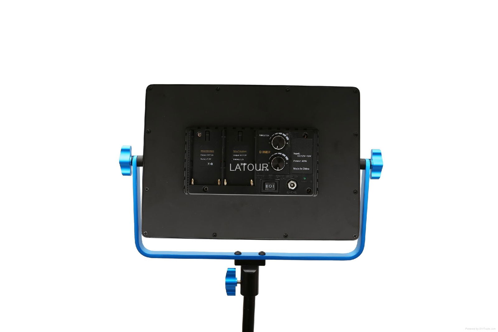 video studio shoot adjustable bi-color temperature led soft panel light ...