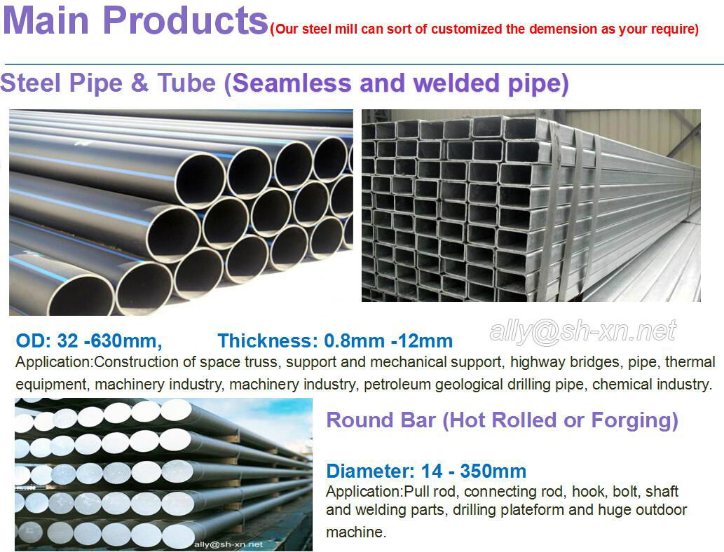 Q345E Steel pipe - q345 - BX Steel (China Trading Company) - Bars, Rods ...