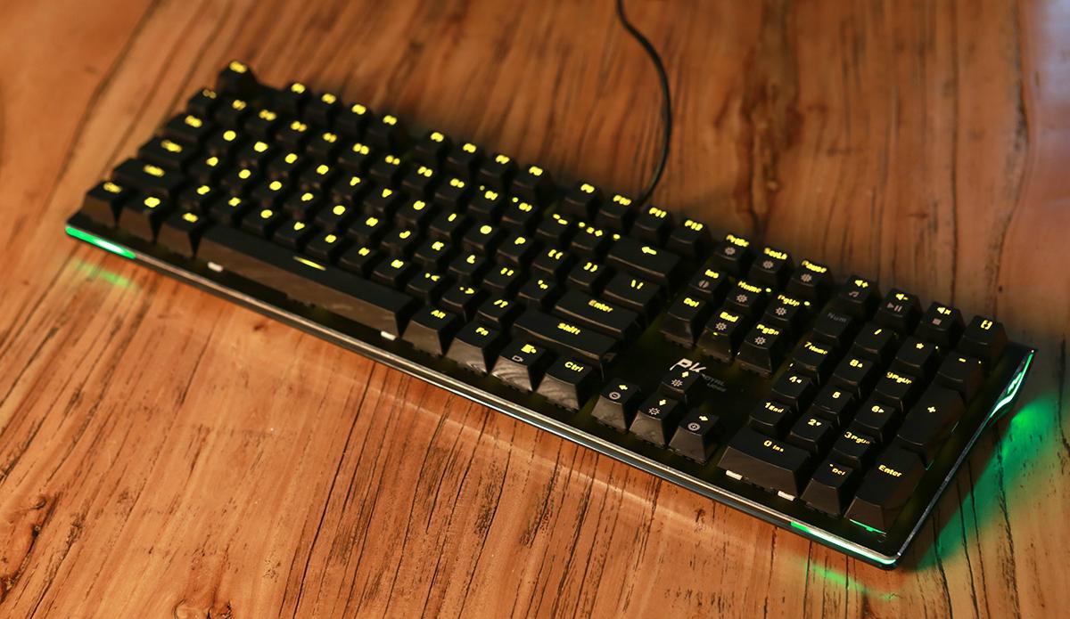 RK classic wired usb mechanical gaming keyboard with 108 keys - RK-S108 ...