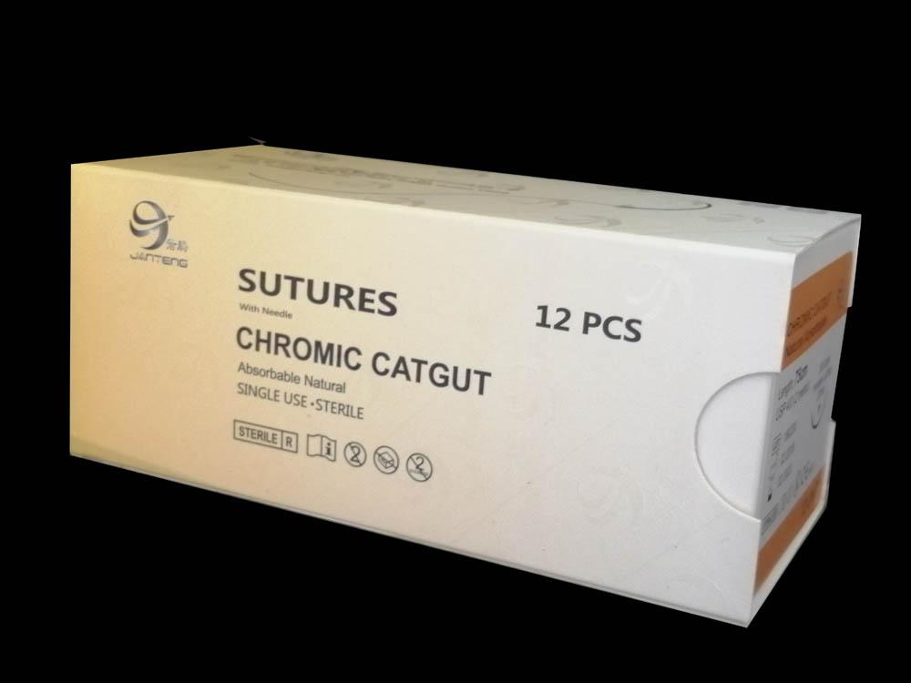 Absorbable catgut chromic suture - Chromic catgut - JANTENG (China ...