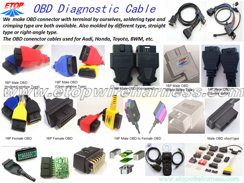OBD connectors - OBD1001 (China Manufacturer) - Electric Parts ...
