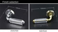 Modern lever door handles gold finish - CT502-75-XDJ - YIJIA (China ...