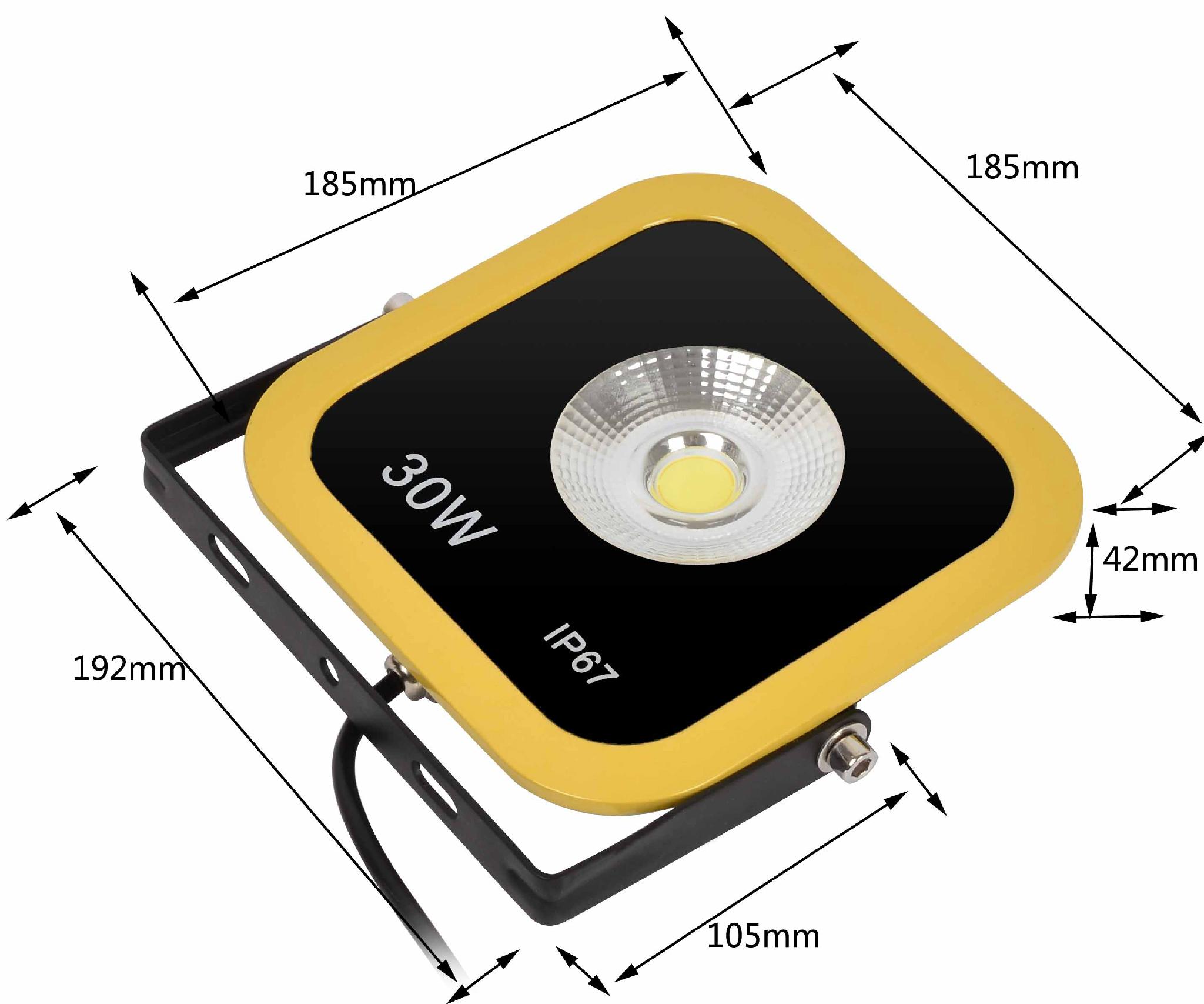 IP65 Hot-Sale 30W LED Flood Light by Ce, RoHS - AD-FL30WMH - OSRAM5630 ...