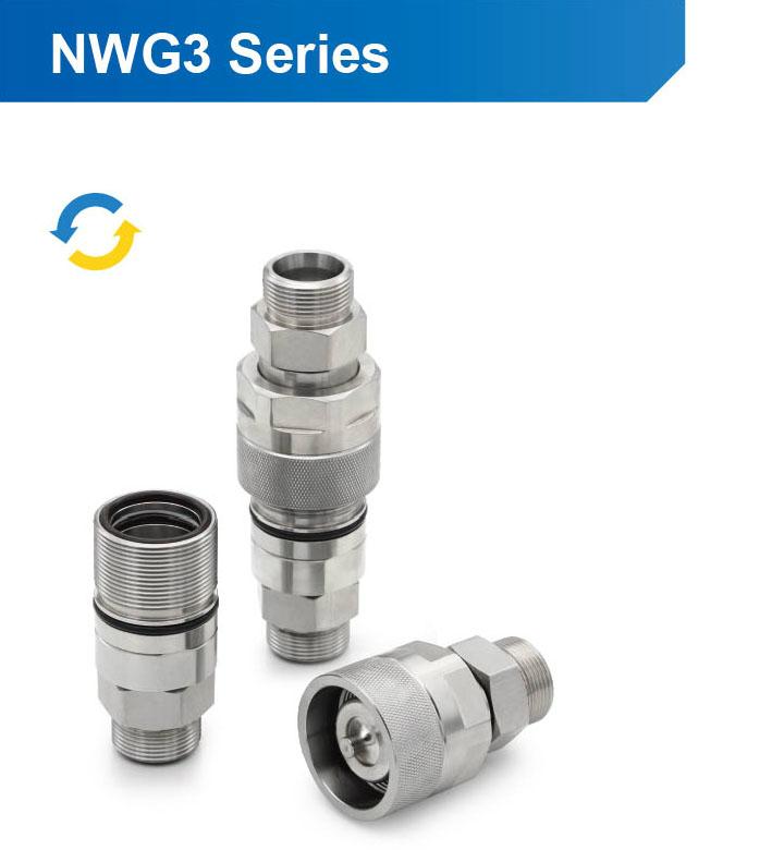 NWG3 series quick coupling Interchargeble with Hydac HS Series Stauff ...