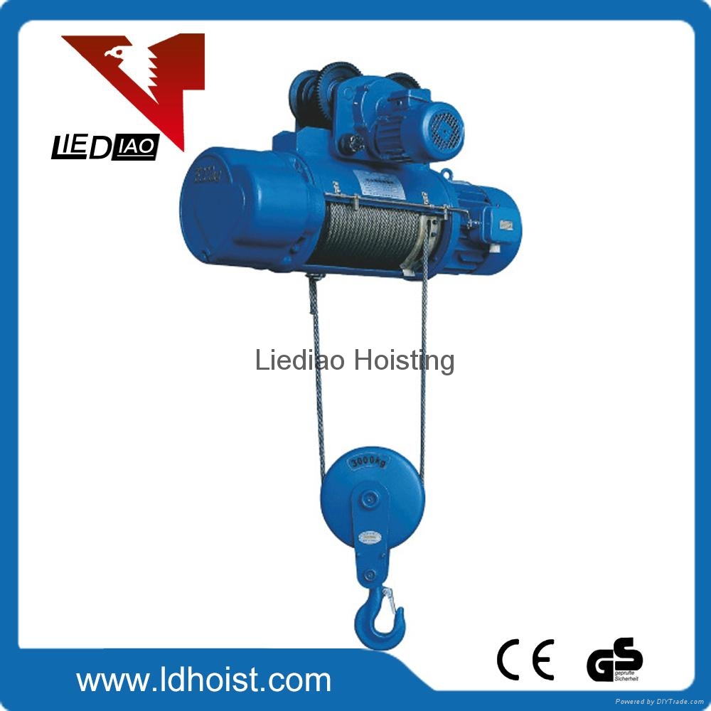 High quality wire rope electric block hoist lifting equipment crane ...