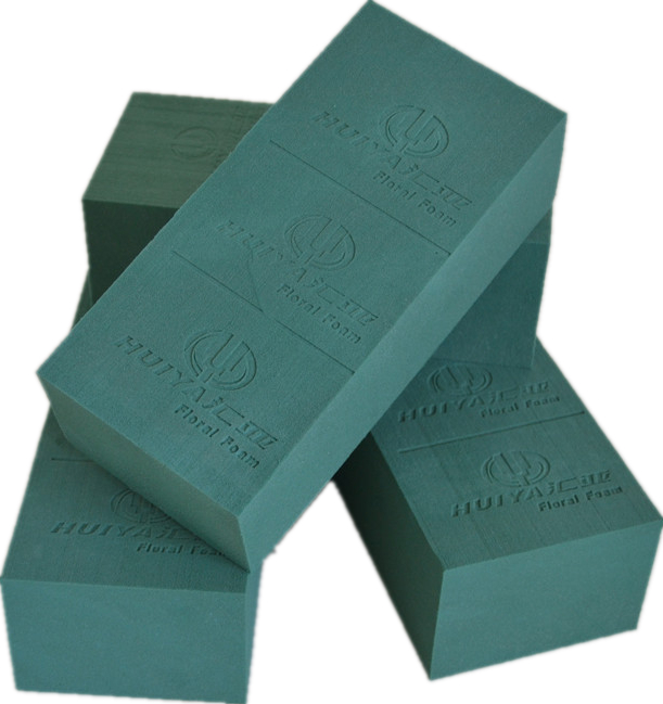 green rectangular phenolic resin wet floral foam - HY-75 - HUIYA (China ...