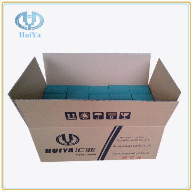 green rectangular phenolic resin wet floral foam - HY-75 - HUIYA (China ...