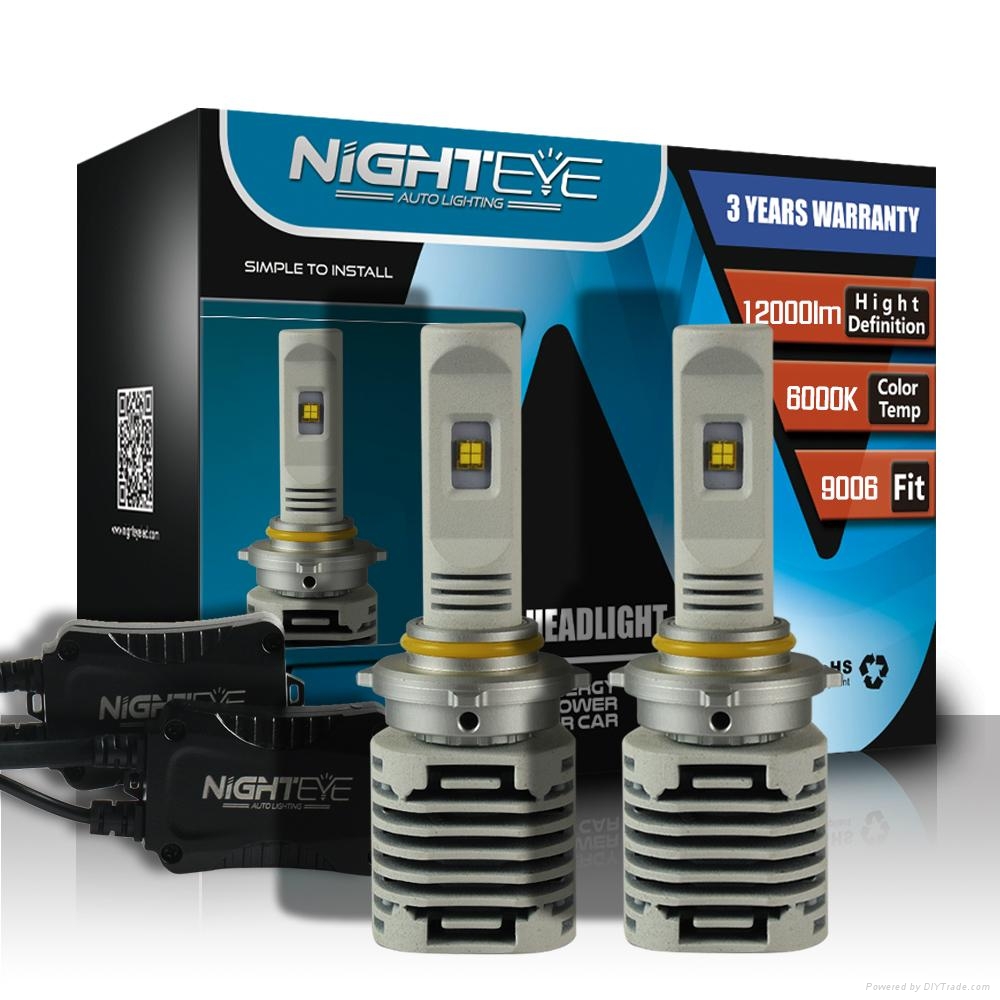 2017 Promotion LED Car 6000LM 6000K Cool White Aftermarket Headlight ...