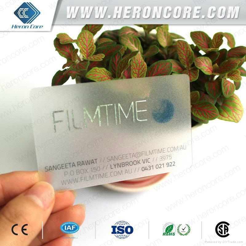 Transparent Standard Size Card - TC001 - MHC (China Manufacturer ...
