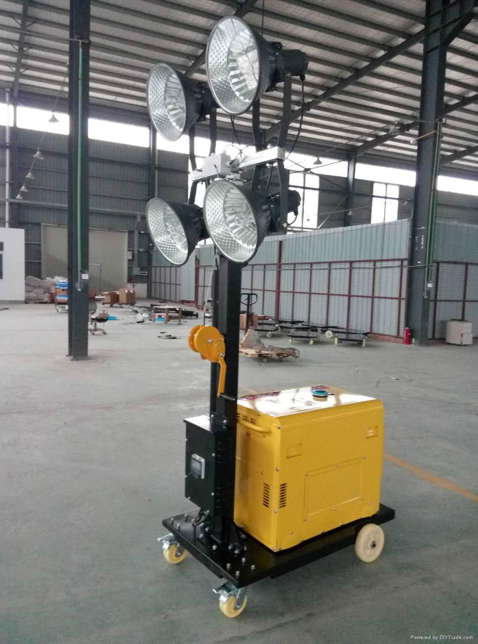 portable mobile lighting tower - MLT2k-5m - HAIWE (China Manufacturer ...