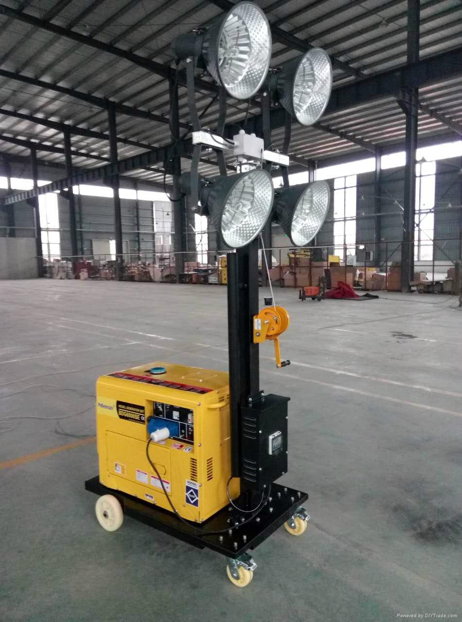portable mobile lighting tower - MLT2k-5m - HAIWE (China Manufacturer ...