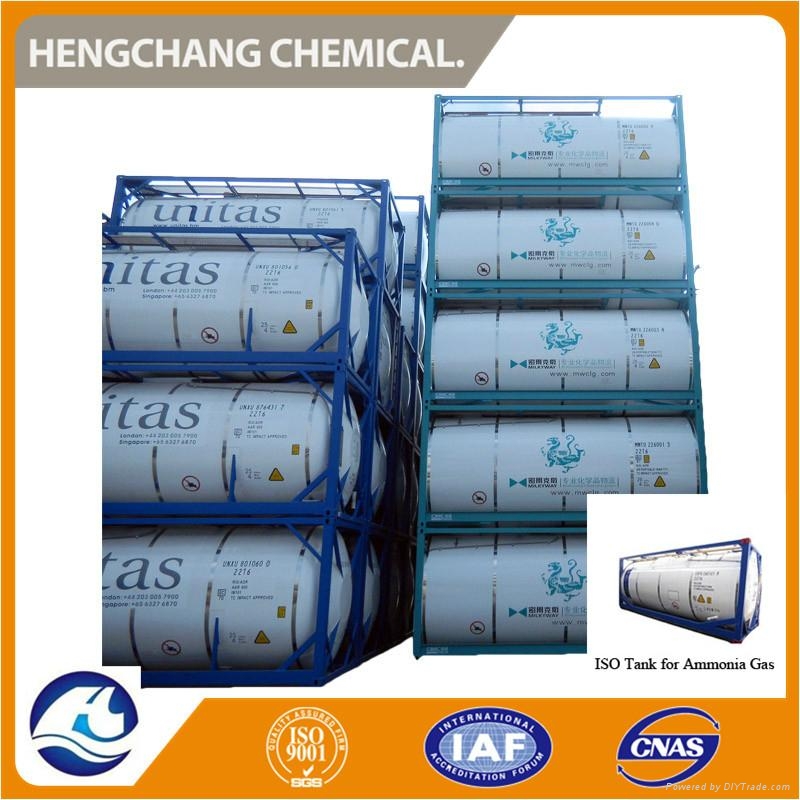Anhydrous Liquid Ammonia 99.9% Nh3 Gas - Hengchang (China Manufacturer ...