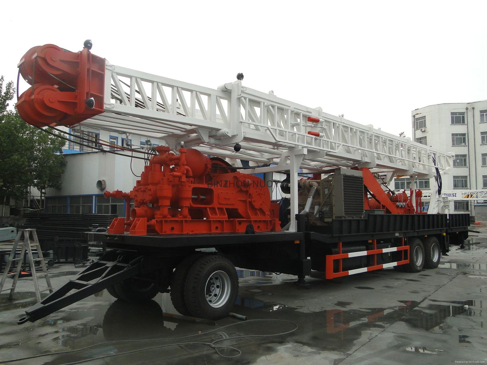 NYT1500 trailer mounted drilling rig - 0014 - NUOY (China Manufacturer ...