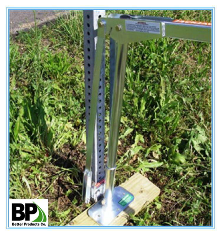 ASTM standard perforated steel square sign post - BP (China ...