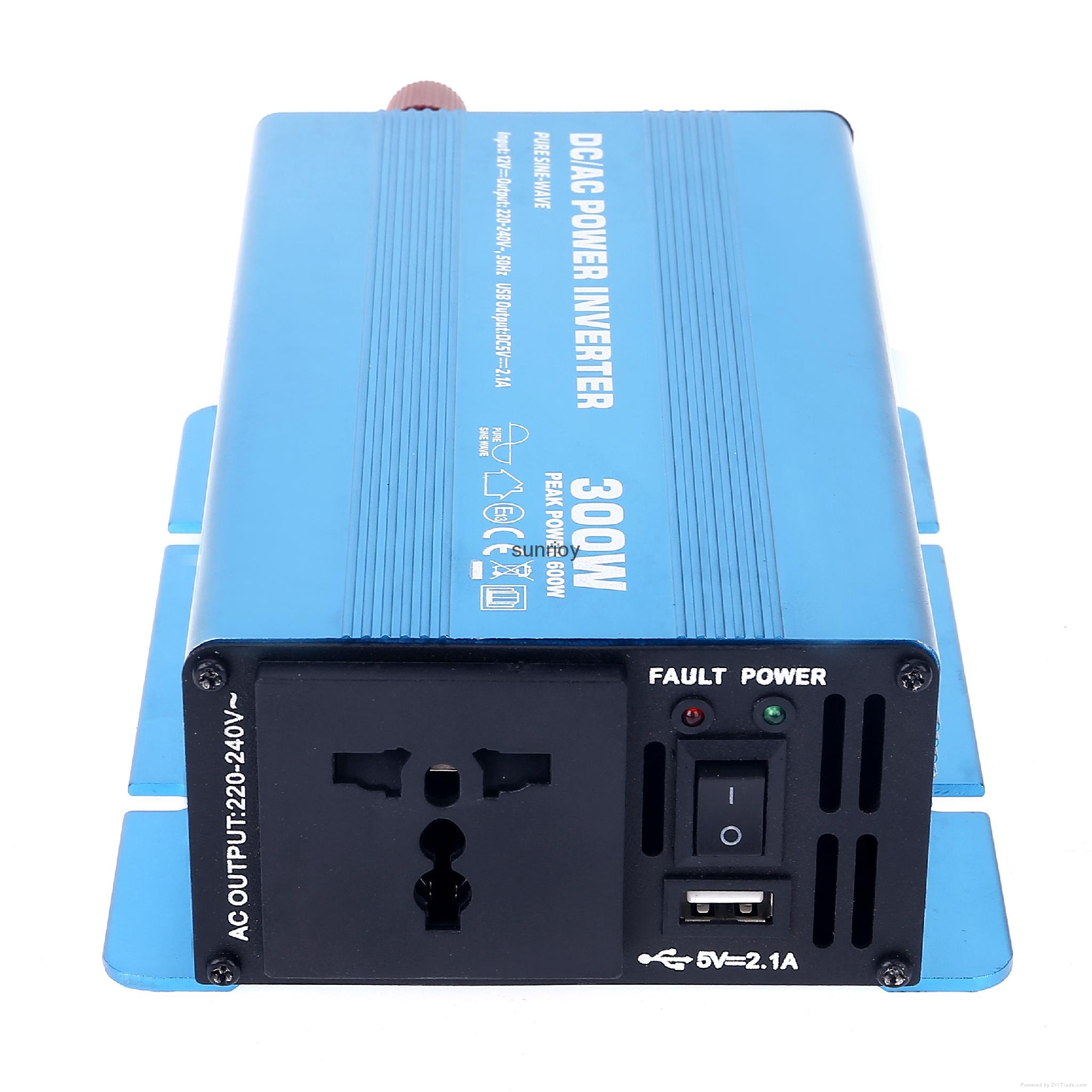 300W Pure Sine Wave Power Inverter - SR-300-S - sunrioy (China ...