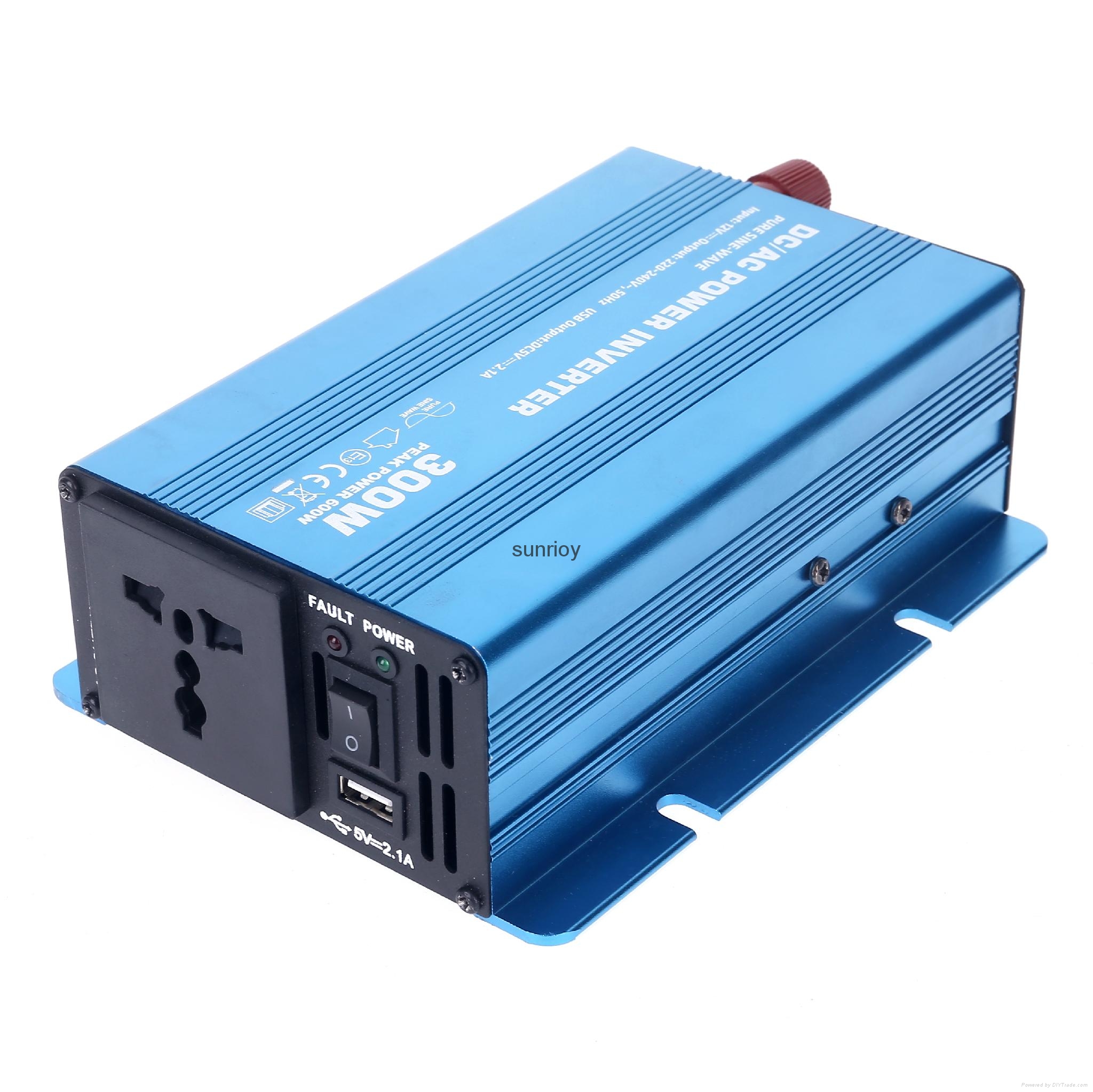 300W Pure Sine Wave Power Inverter - SR-300-S - sunrioy (China ...