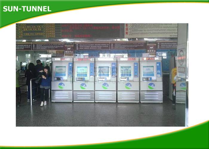 Custom Metro Ticket Vending Machines Train Ticket Collection Machines ...