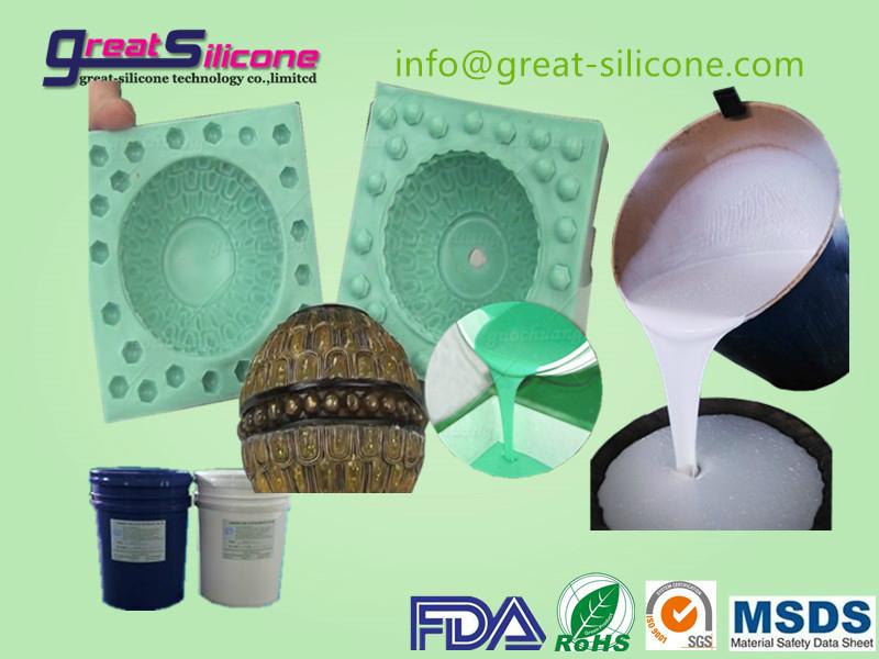 tin cure polyurethane casting mould making liquid silicone rubber - GS-C30 - Great Silicone ...