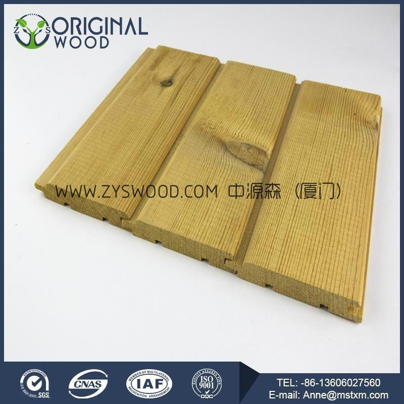 Natural solid wood wall cladding - QZ4-117-16 - Original Wood (China ...