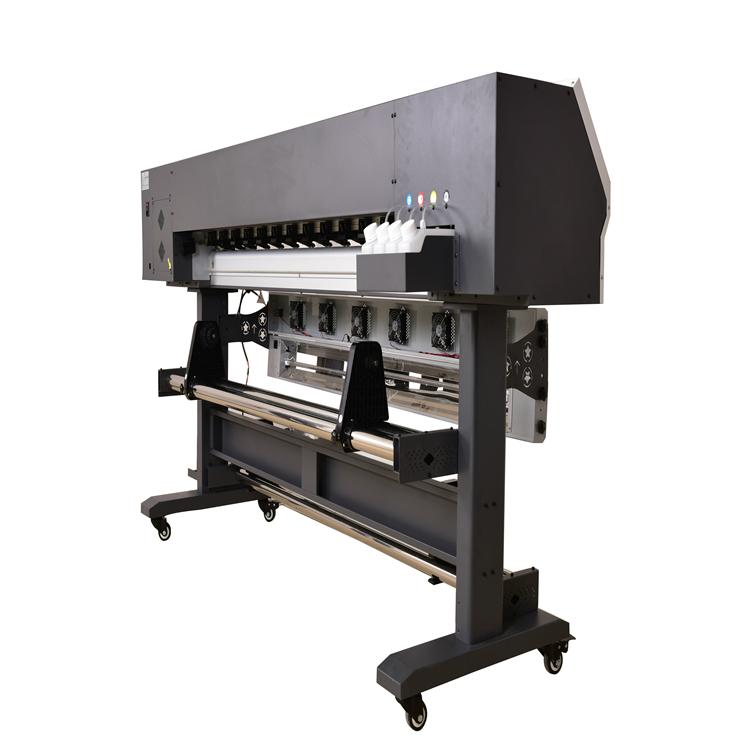 1.8m Industrial Wide Format Four Color Eco Solvent Inkjet Printer ...