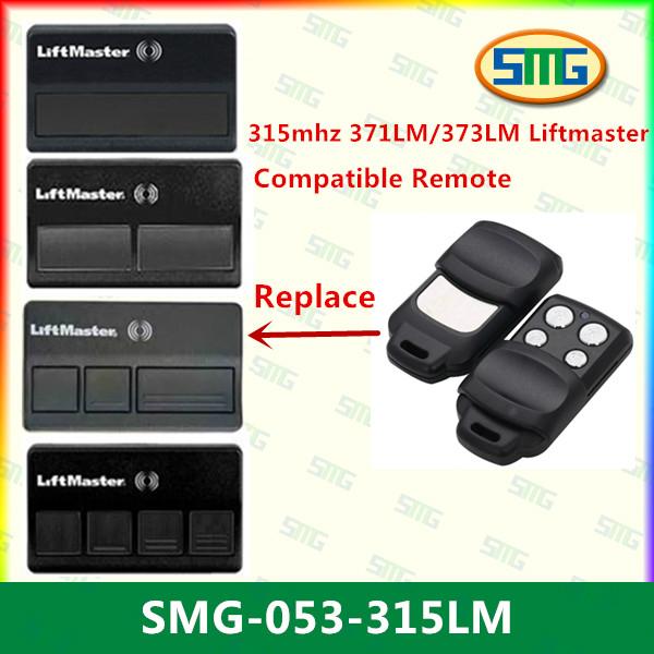 315MHZ chamberlain Liftmaster 371LM 373lm replacement remote control ...