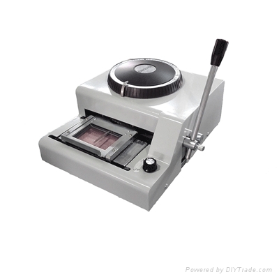 Manual PVC card embosser - DD (China Manufacturer) - Other Industrial ...