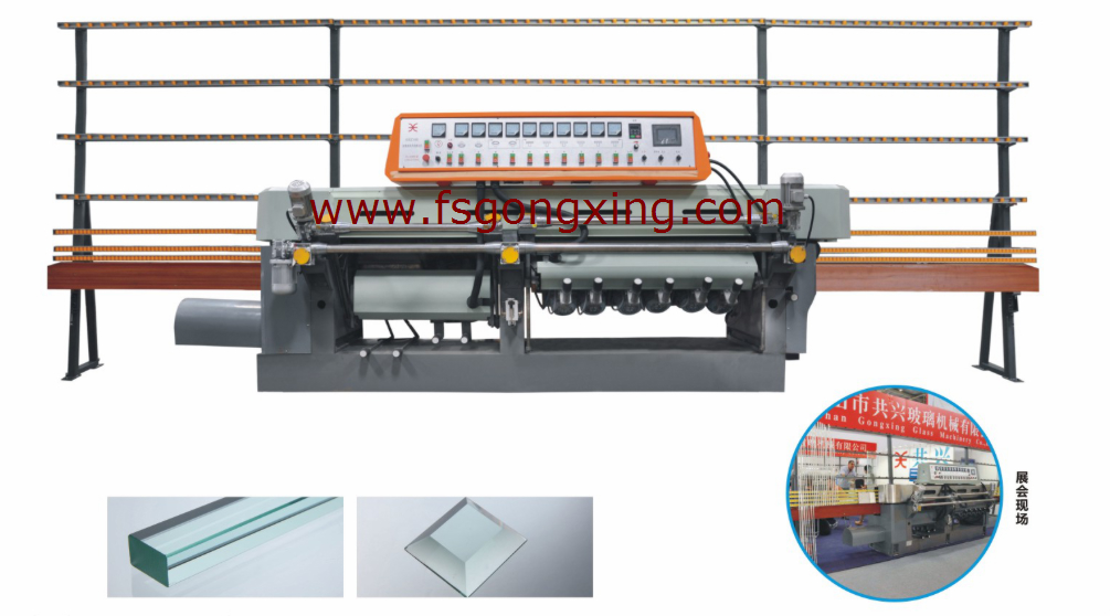 Glass Straight Line Mitering Machine Model GXZ10D - Gongxing (China ...